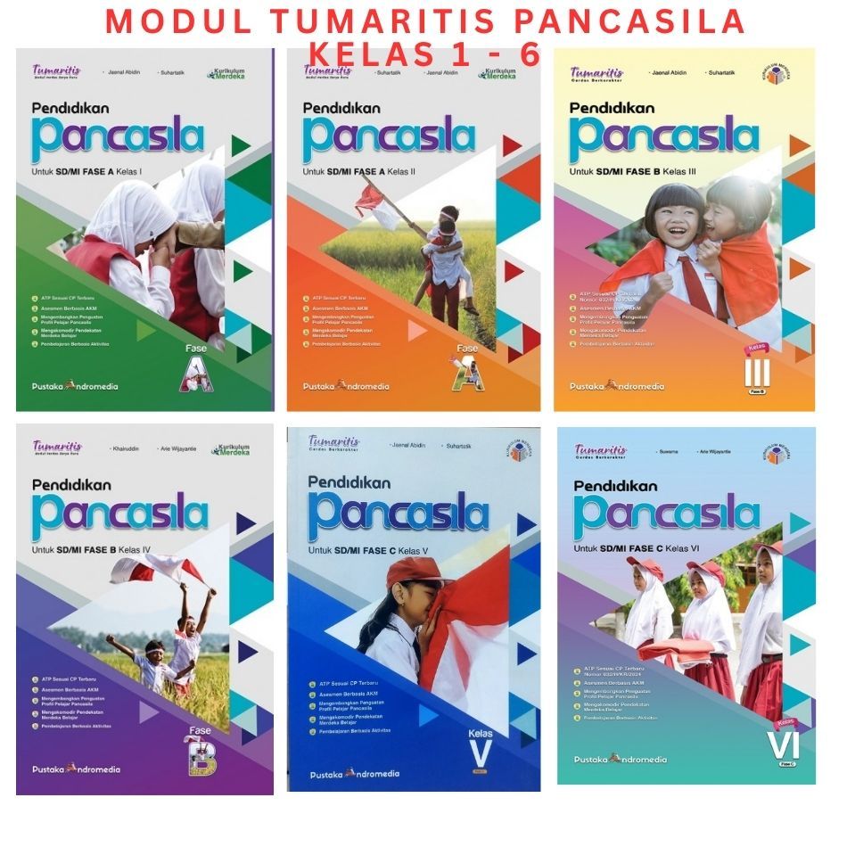 Jual Buku Modul Tumaritis Kelas 1 2 3 4 5 6 Pendidikan Pancasila ...