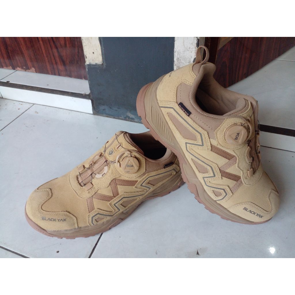 Jual safety shoes blackyak BOA/fastrex original 100% | Shopee Indonesia