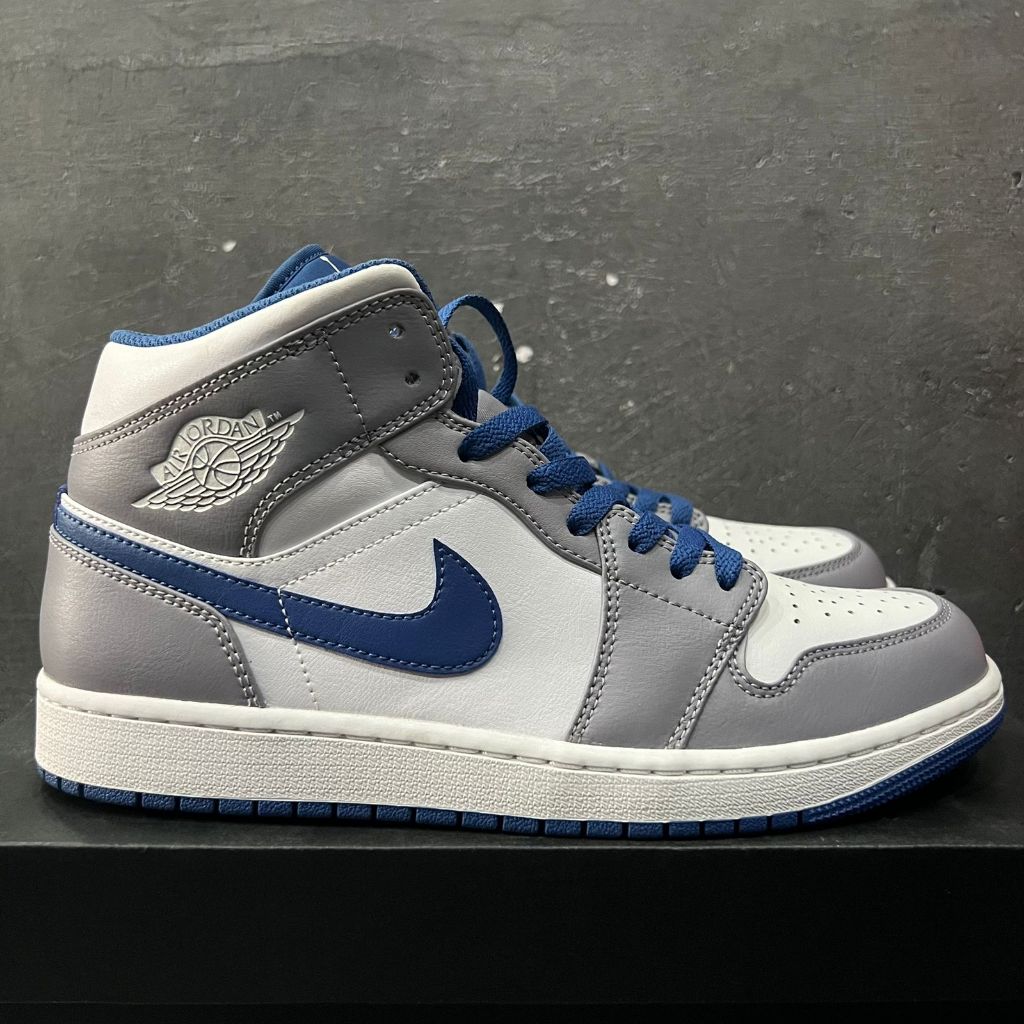 Jual AIR JORDAN 1 MID TRUE BUE | Shopee Indonesia