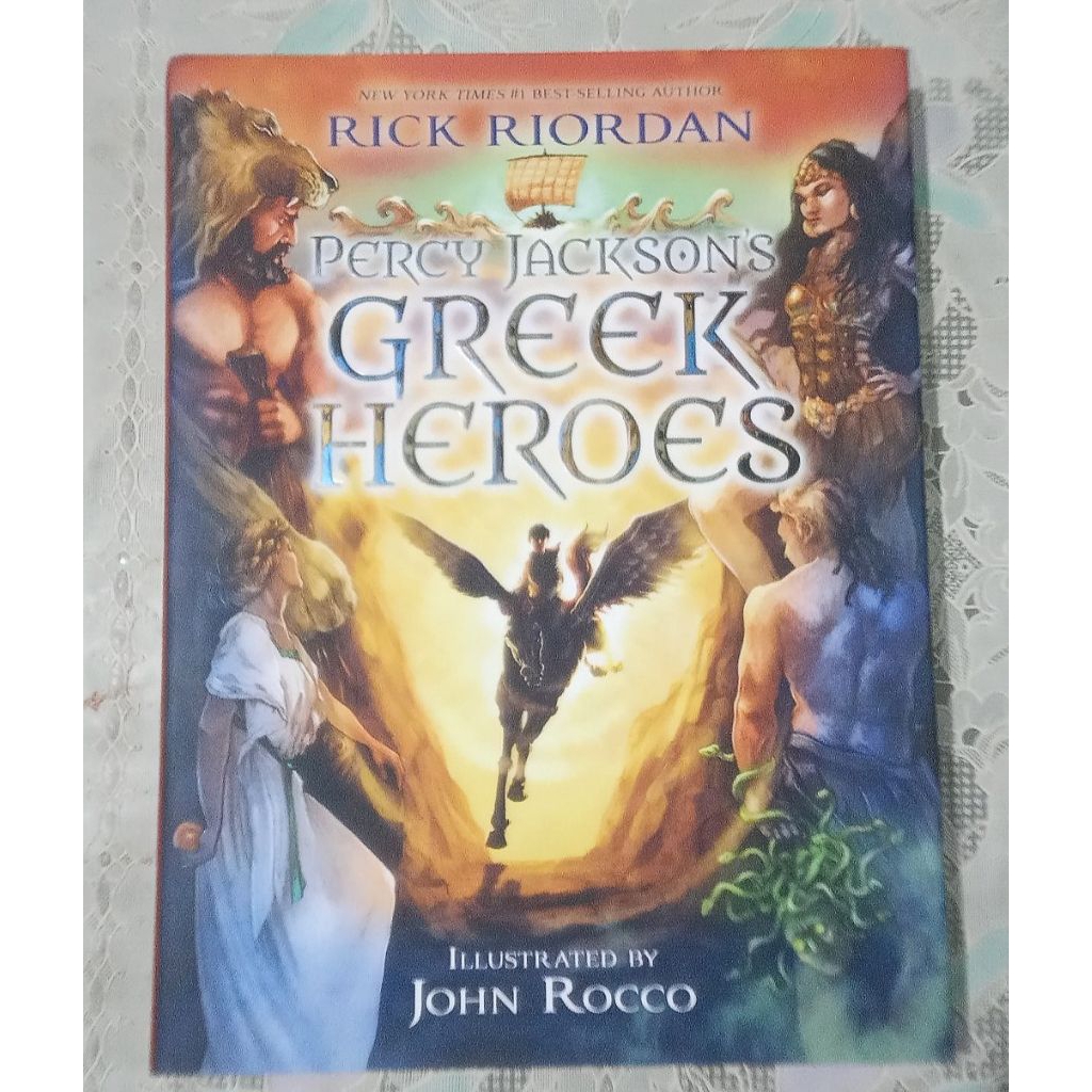 Jual PRELOVED BUKU PERCY JACKSON GREEK HEROES BY RICK RIOARDAN ...