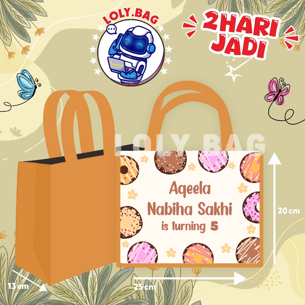 Jual Tas Ulang Tahun / Tas Terlaris / Tas Ultah / Goodie Bag Ultah ...