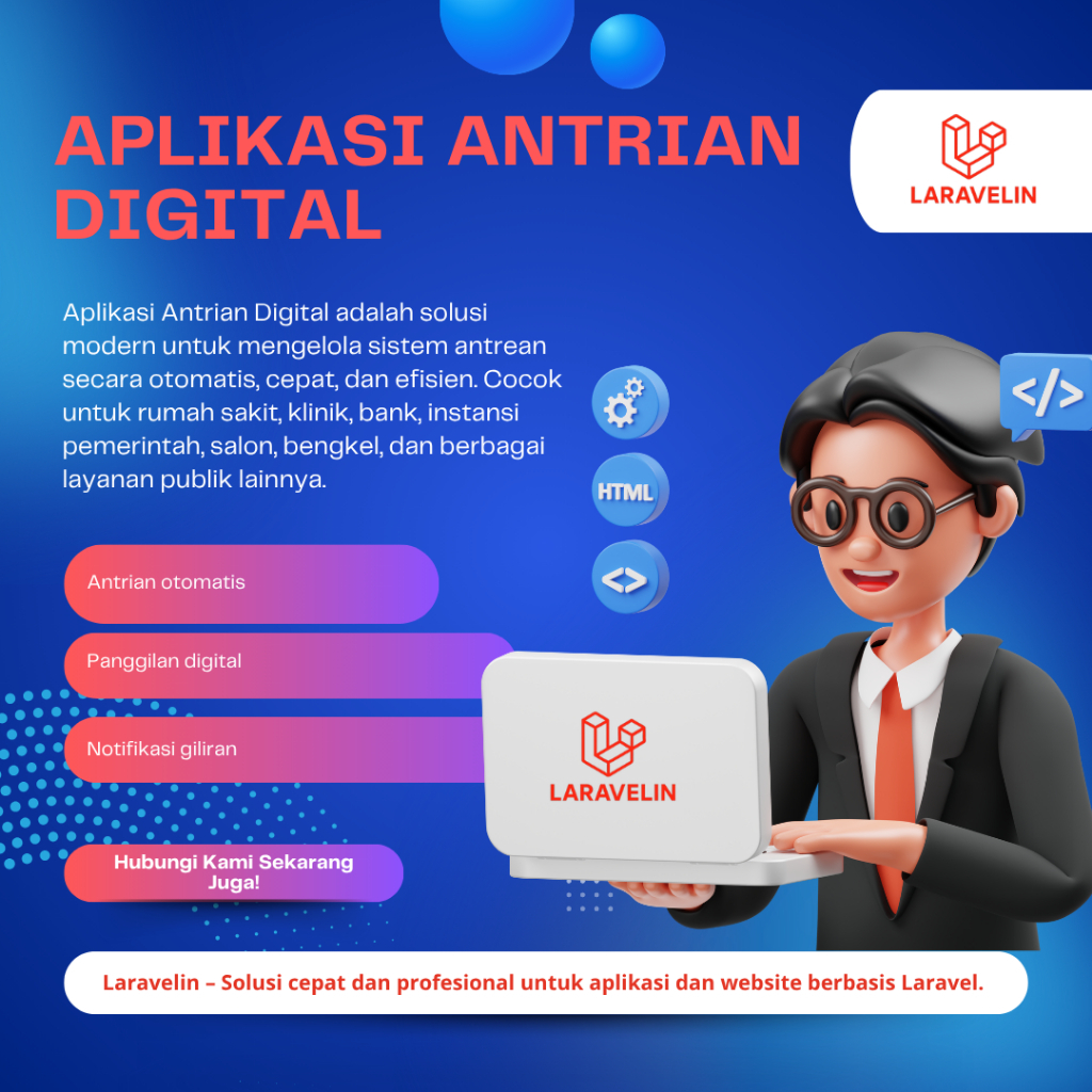 Jual Website & Aplikasi Antrian Digital | Shopee Indonesia