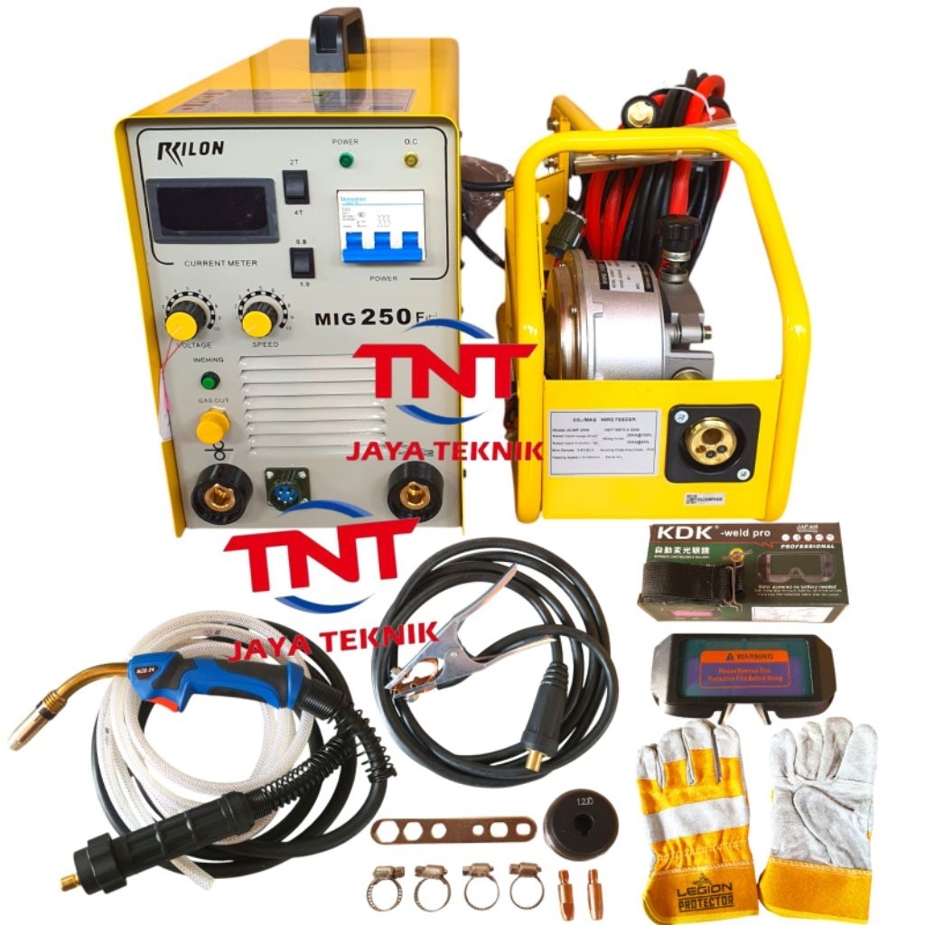 Jual RILON MIG 250F MESIN LAS CO2 RILON MIG 250 F 3 PHASE / TRAFO LAS ...