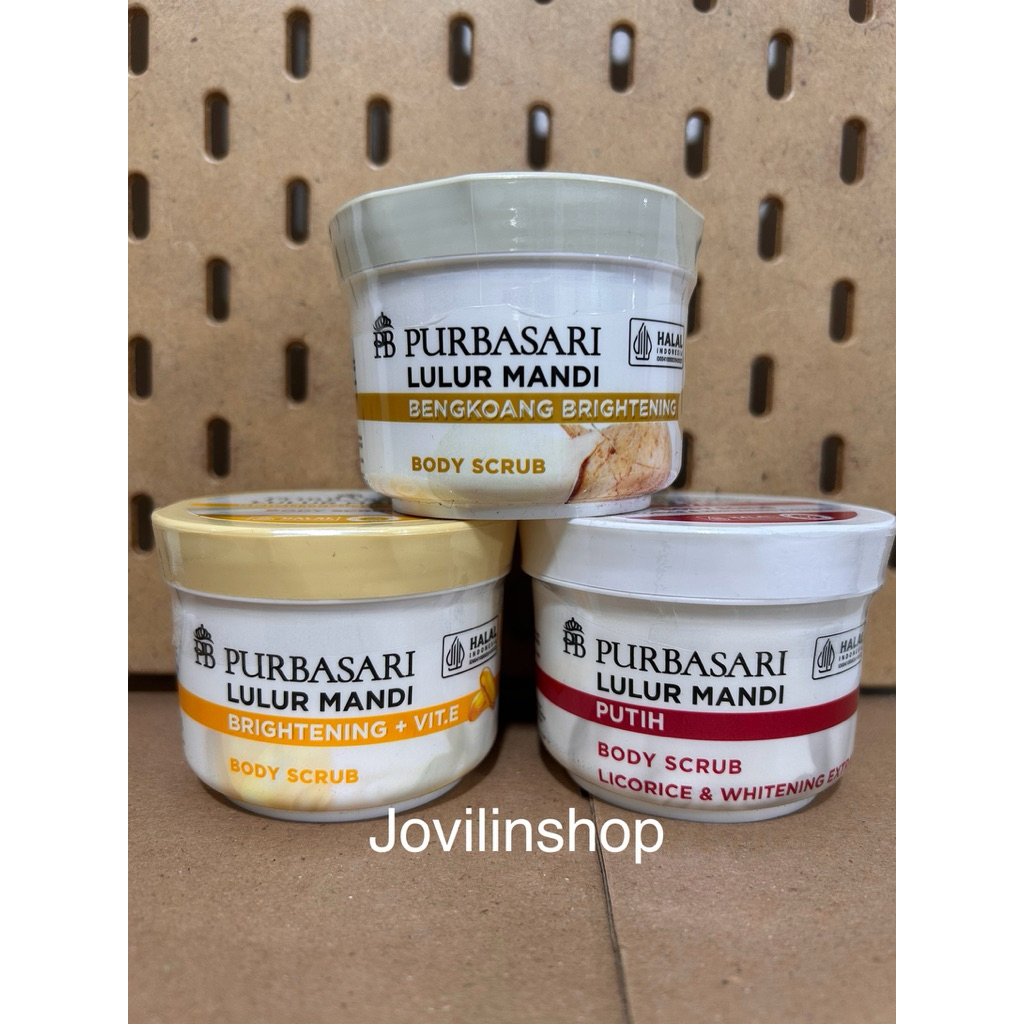 Jual PURBASARI Lulur Mandi Body Scrub 100gr | Shopee Indonesia