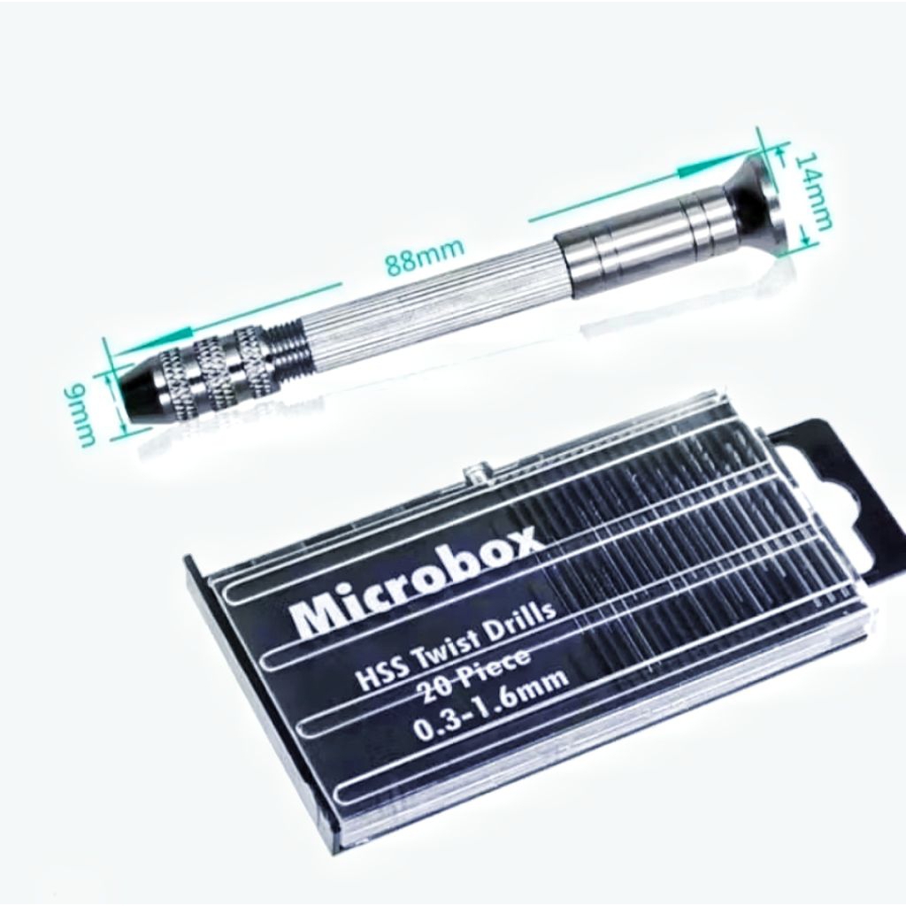 Jual Bor Tangan Manual + 20pcs Mata Bor Rojok Spuyer Karburator HSD ...