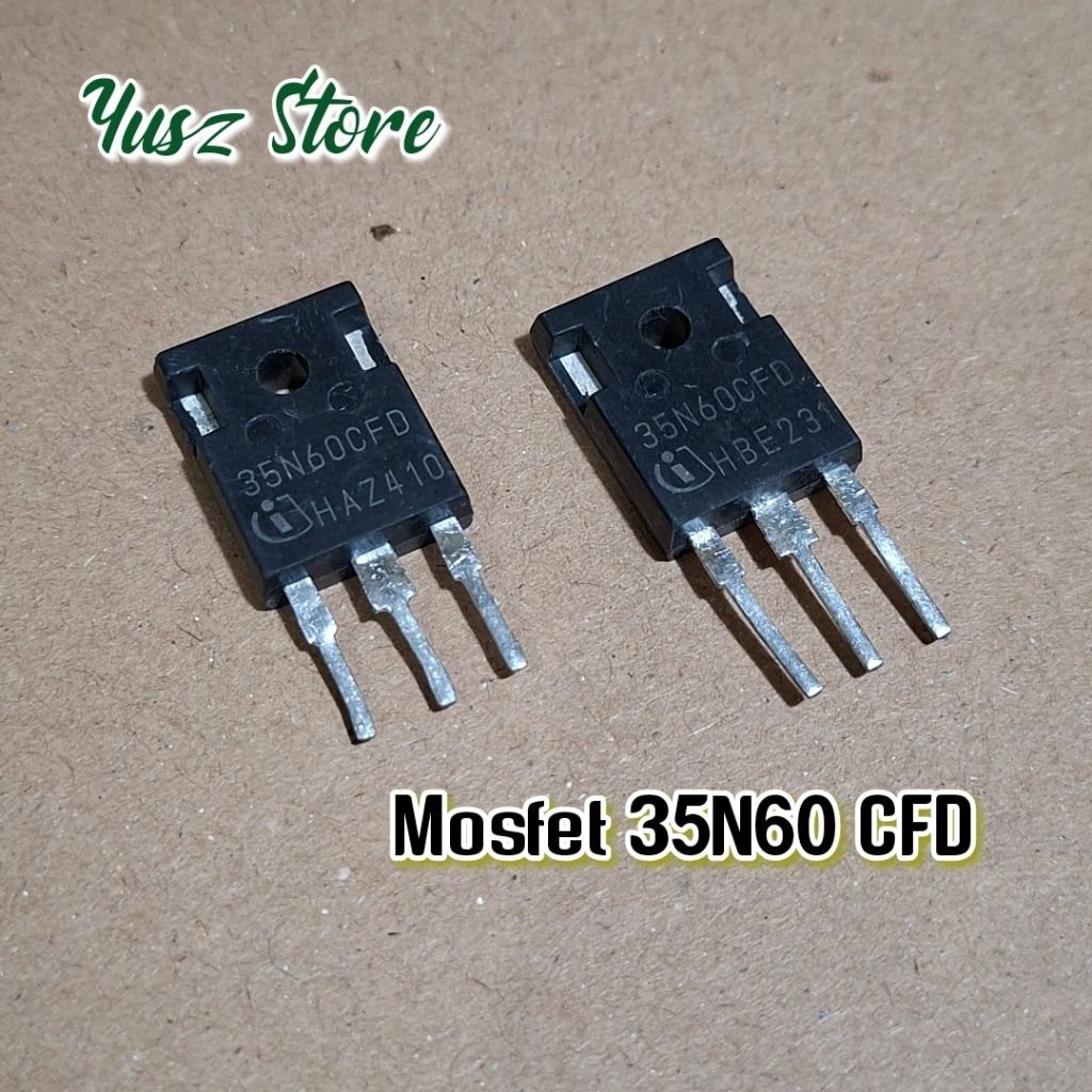Jual Mosfet 35N60 Original cabutan 35N60C3 35N60CFD Untuk SMPS Power Supply Unit | Shopee Indonesia