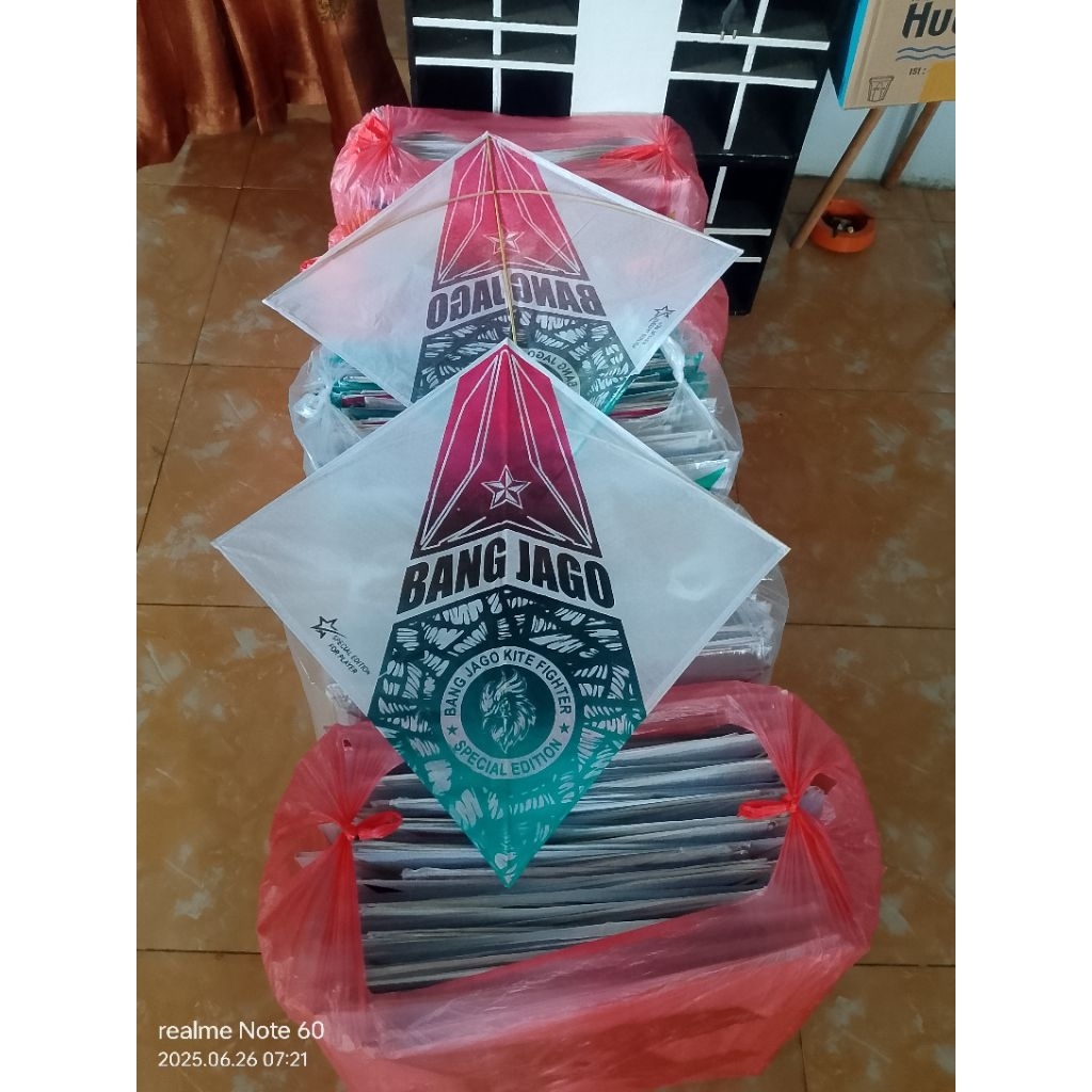 Jual ISI 100PCS GROSIR LAYANGAN ADUAN LAYANGAN SUPER NON LILITAN ...