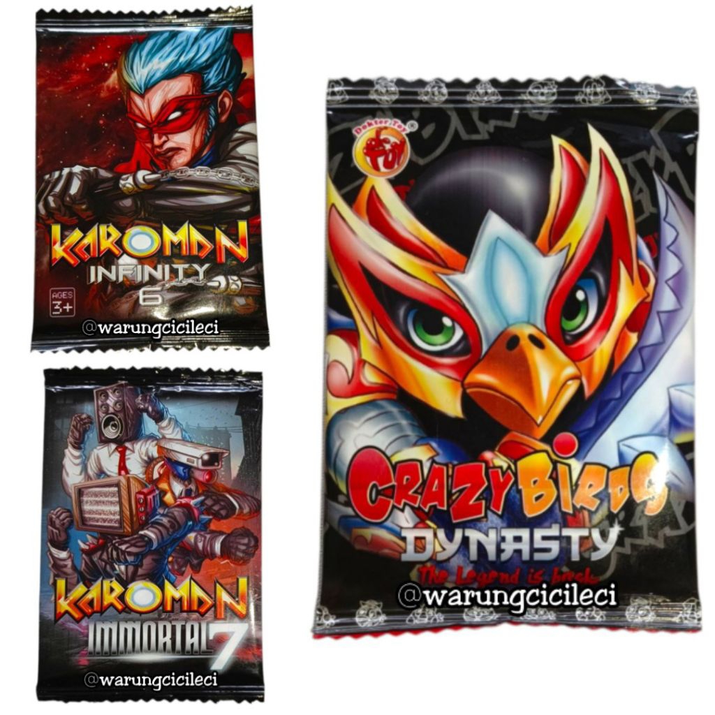 Jual MAINAN PUZZLE KAROMAN / CRAZY BIRD DYNASTY / KAROMAN INFINITY 6 ...