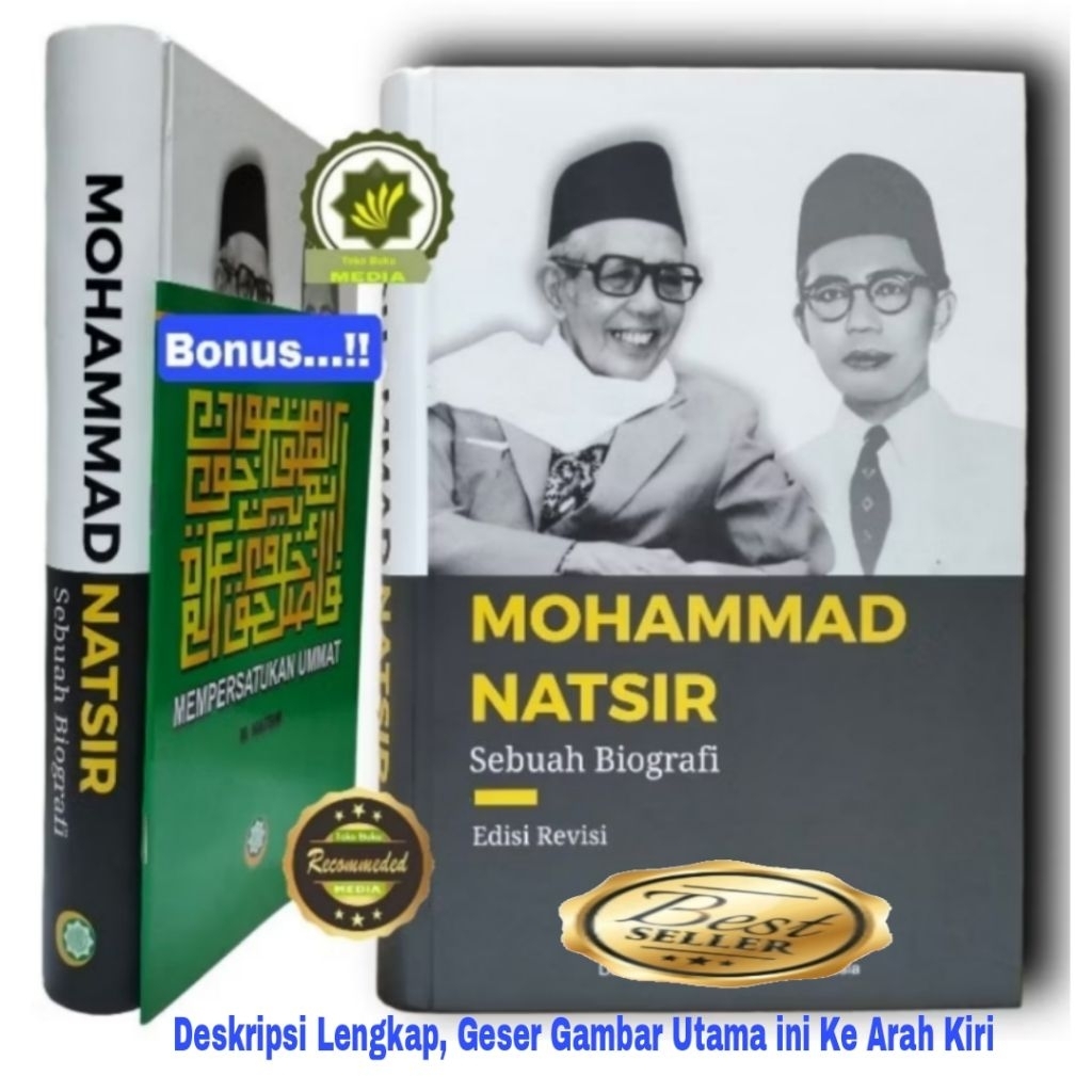 Jual Buku MOHAMMAD NATSIR (HC) + Bonus MEMPERSATUKAN UMMAT Sebuah ...