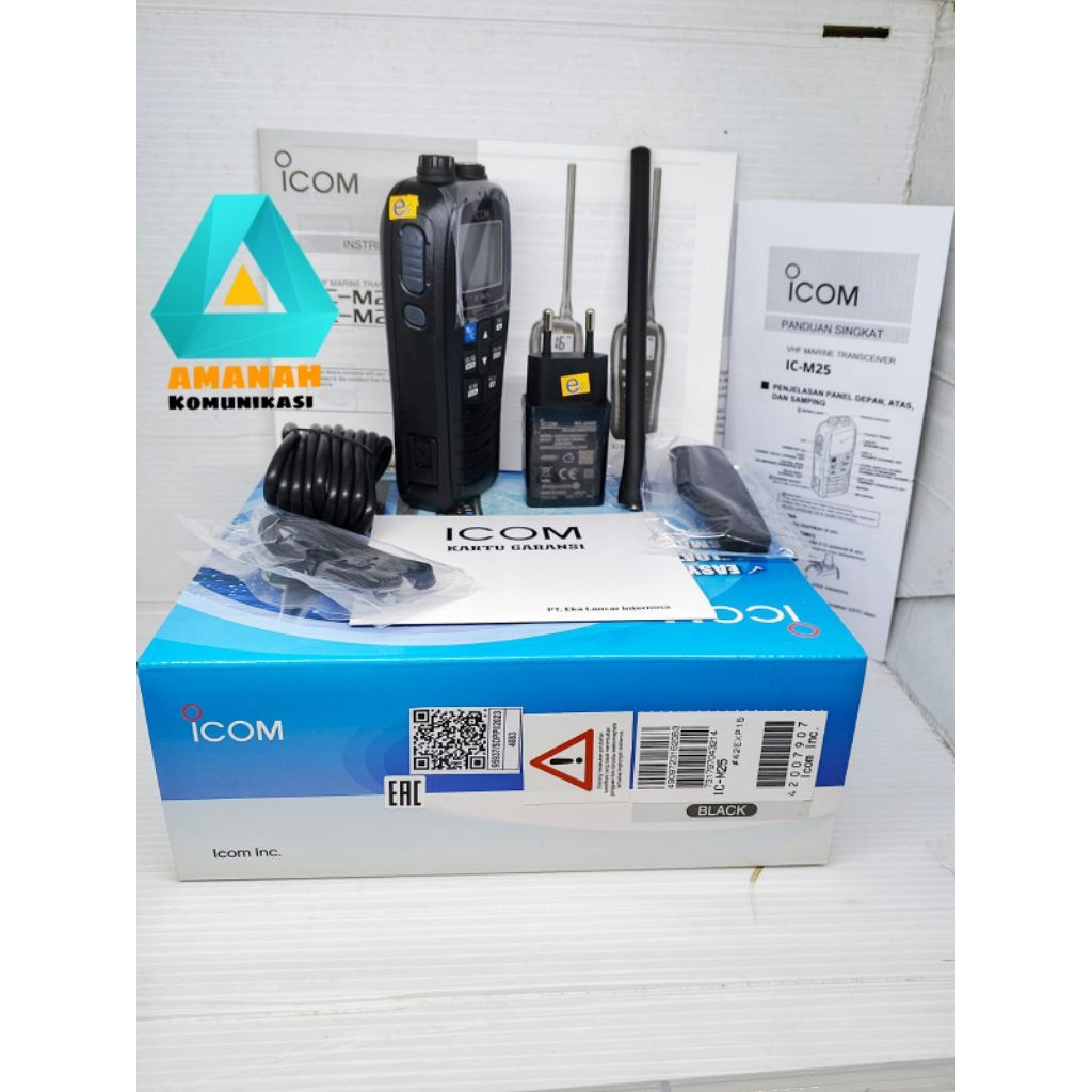 Jual HT Marine icom IC M25 original | Shopee Indonesia