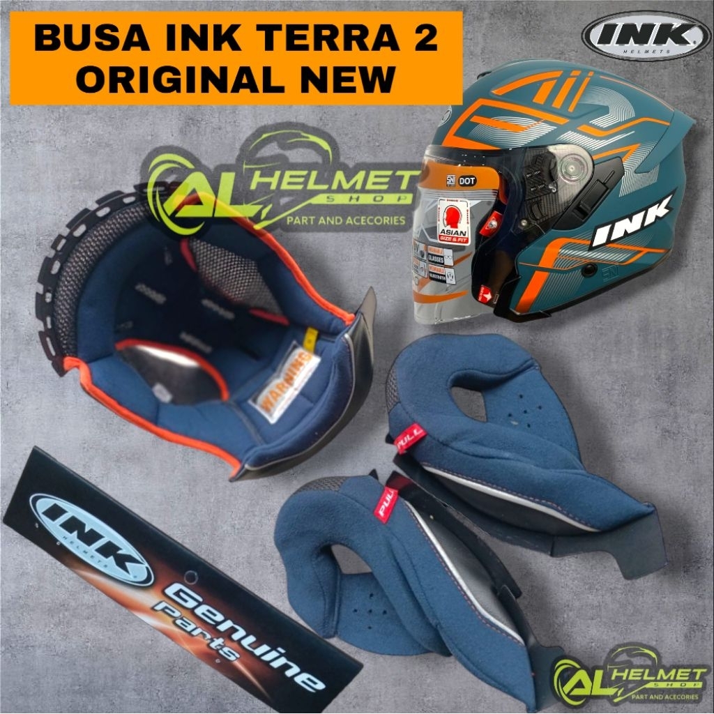 Jual Busa ink terra 2 original new Daleman helm ink terra ori | Shopee ...