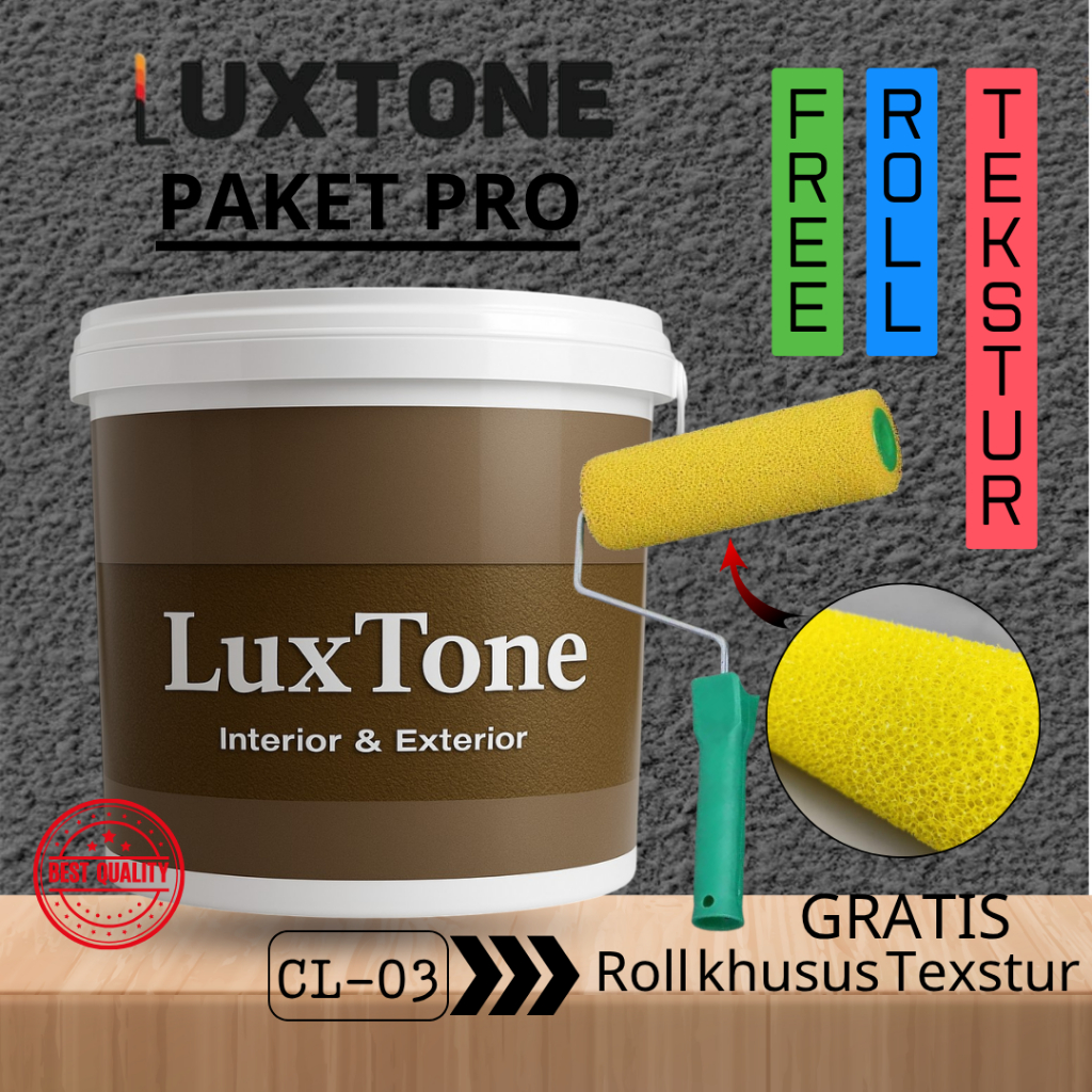 Jual Cat Dinding Interior dan Exterior Kamprot Motif Pasir CL.03 ...