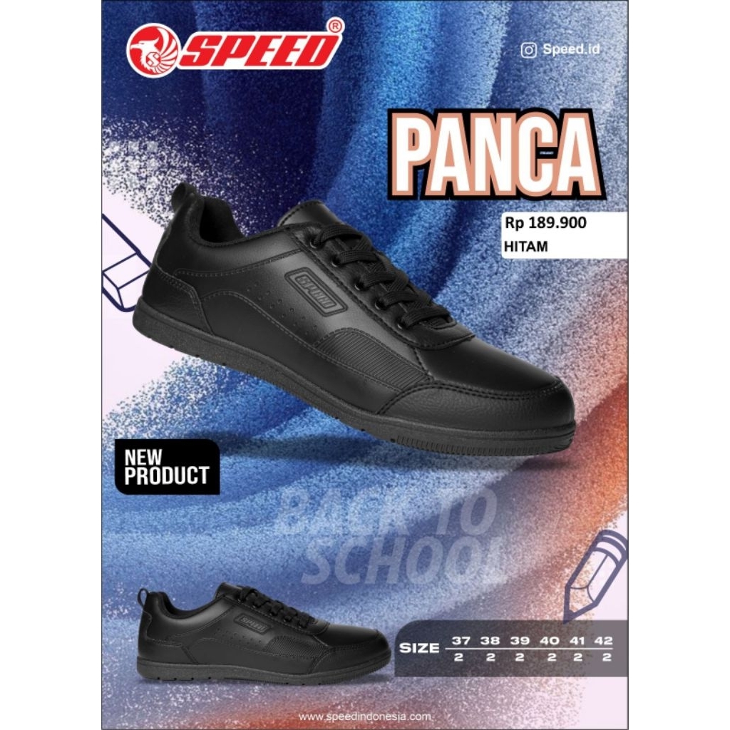 Jual sepatu sekolah speed/loggo/New Era | Shopee Indonesia