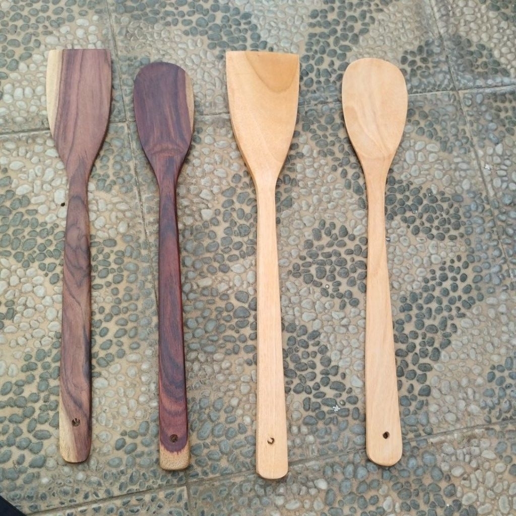 Jual Sutil / Sendok / Sodet / Spatula / Kayu Sonokeling P50 | Shopee ...