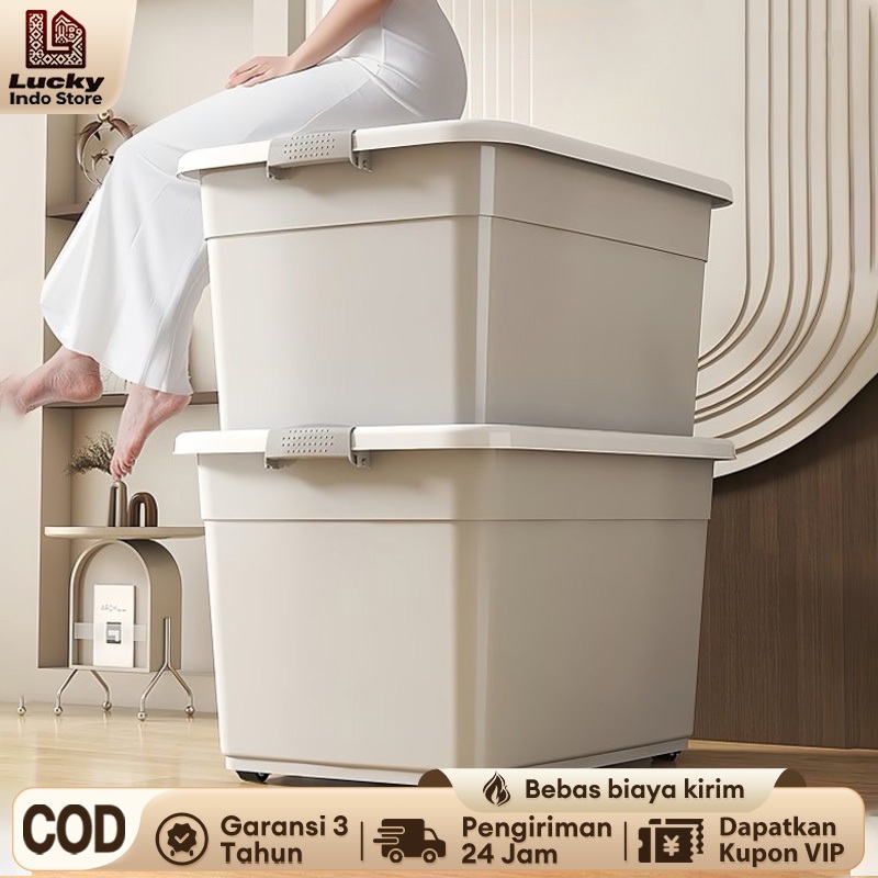 Jual SALVO 300L Box Storage /Container Box/Plastik Box/Transparan ...