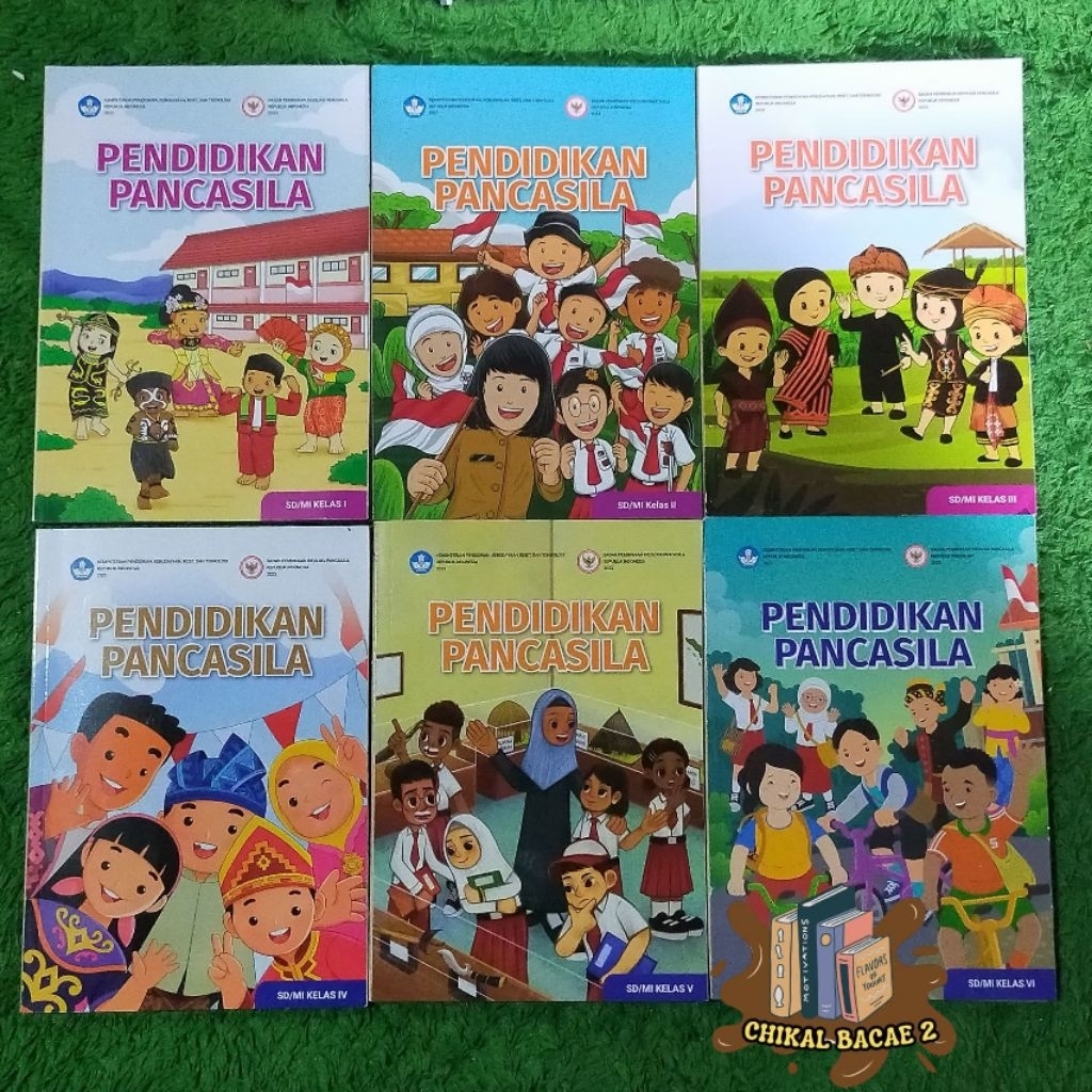 Jual ORIGINAL BUKU PENDIDIKAN PANCASILA BPIP KELAS 1 2 3 4 5 6 SD/MI ...