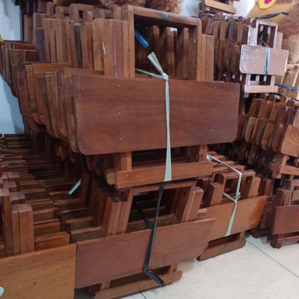 Jual REHAL KAYU ULIN MEJA BELAJAR REHAL LIPAT KUALITAS SUPER BAGUS ...