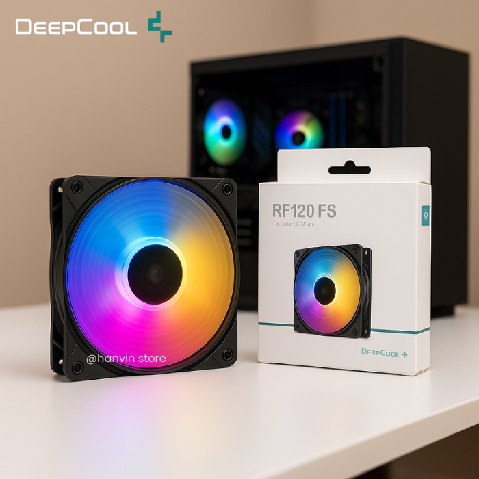Jual FAN RGB PWM DEEPCOOL RF120FS COLORFUL | Shopee Indonesia