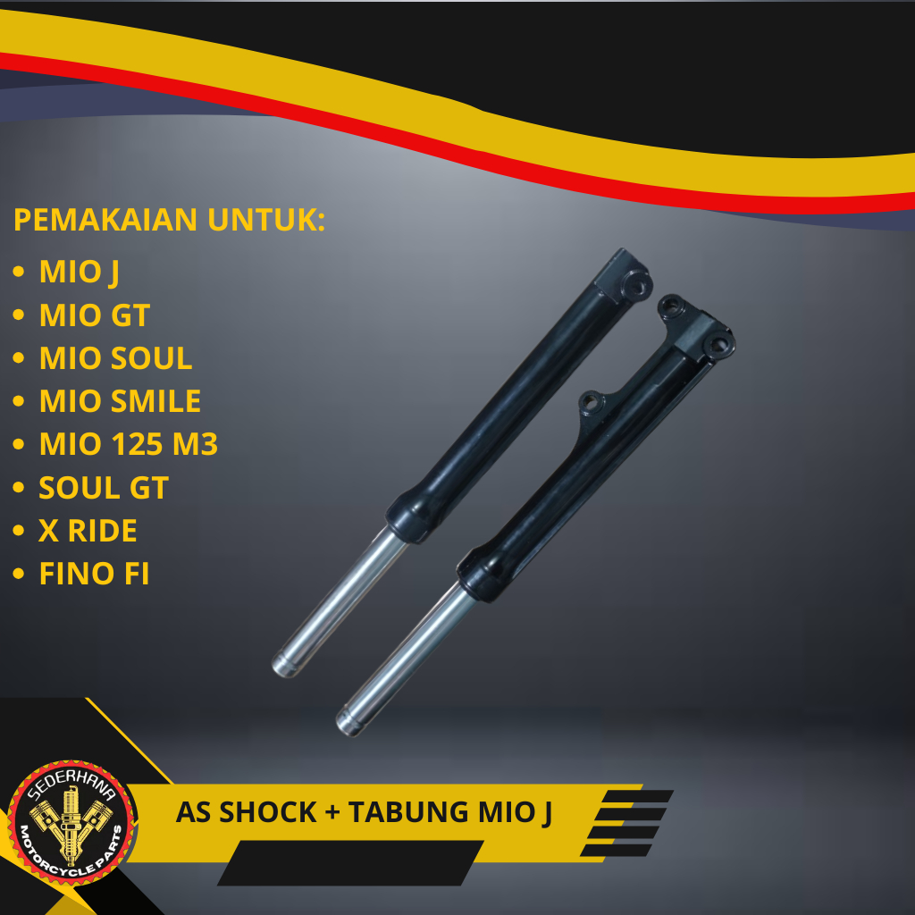 Jual AS SHOCK DEPAN + TABUNG MIO J MIO GT MIO SOUL MIO SMILE MIO M3 ...