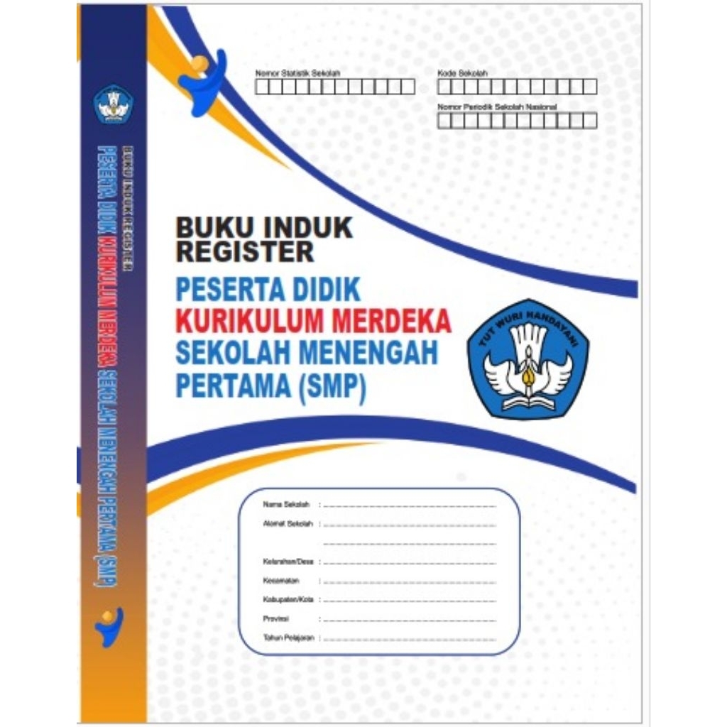 Jual BUKU INDUK REGISTRASI PESERTA DIDIK SEKOLAH MENENGAH PERTAMA SMP ...