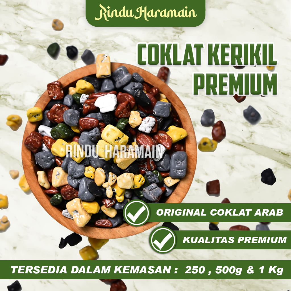 Jual Rindu Haramain - Aneka Coklat Arab | Coklat Kerikil Arab Premium ...