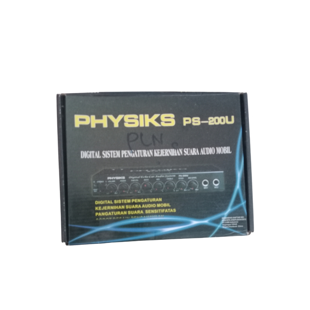 Jual PREAMP PARAMETRIK PHYSIKS PS-200U 2 MIC SUARA AUDIO JERNIH ...