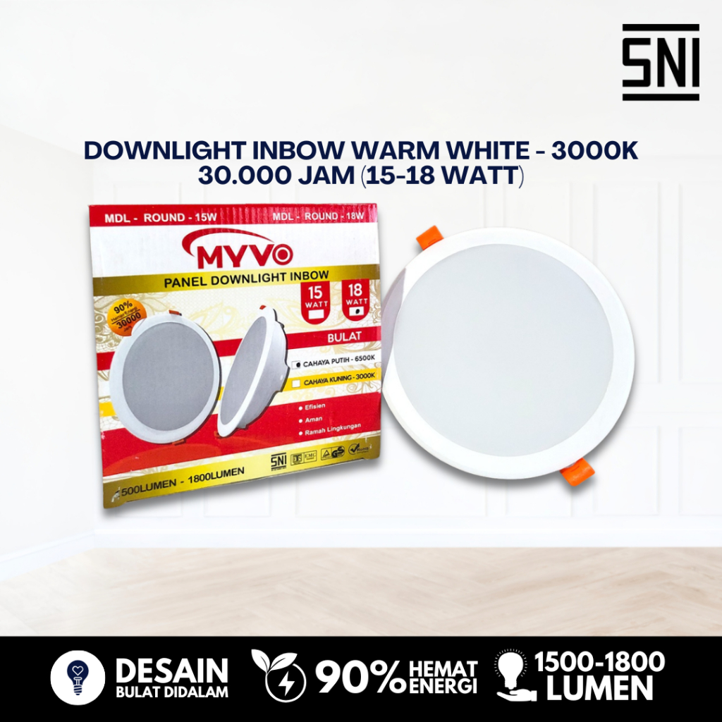 Jual Capitol - Downlight Inbow LED 15W, 18W Lampu Modern Uk. Diameter 6 ...