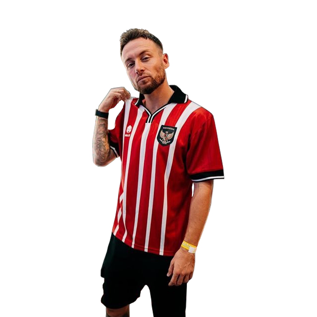 Jual Jersey Sport Mills Bloke Core Fantasi Timnas Indonesia Home 2024/ ...
