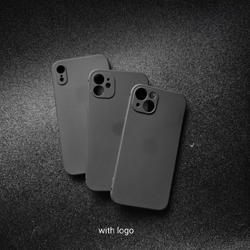 Jual BLACK SQUARE EDGE CASE iPhone for 7 7+ 8 8+ X XS XR XSMAX 11 12 13 ...