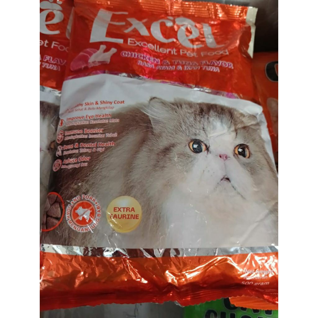 Jual Excel Segitiga Chicken & Tuna Flavor Rasa Ayam & Ikan Tuna ...