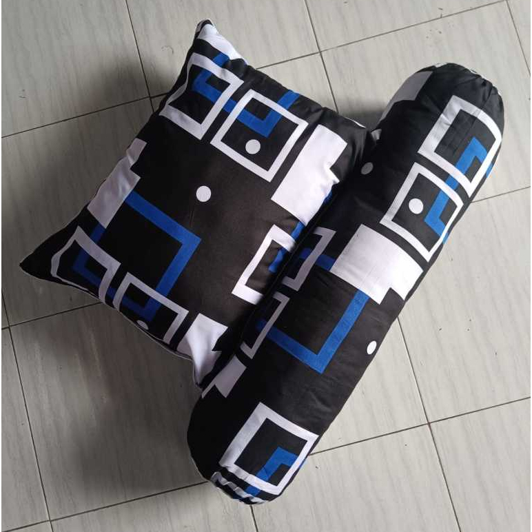 Jual 1 Set Bantal Guling Motif Premium – Isi Tebal, Empuk, Nyaman ...