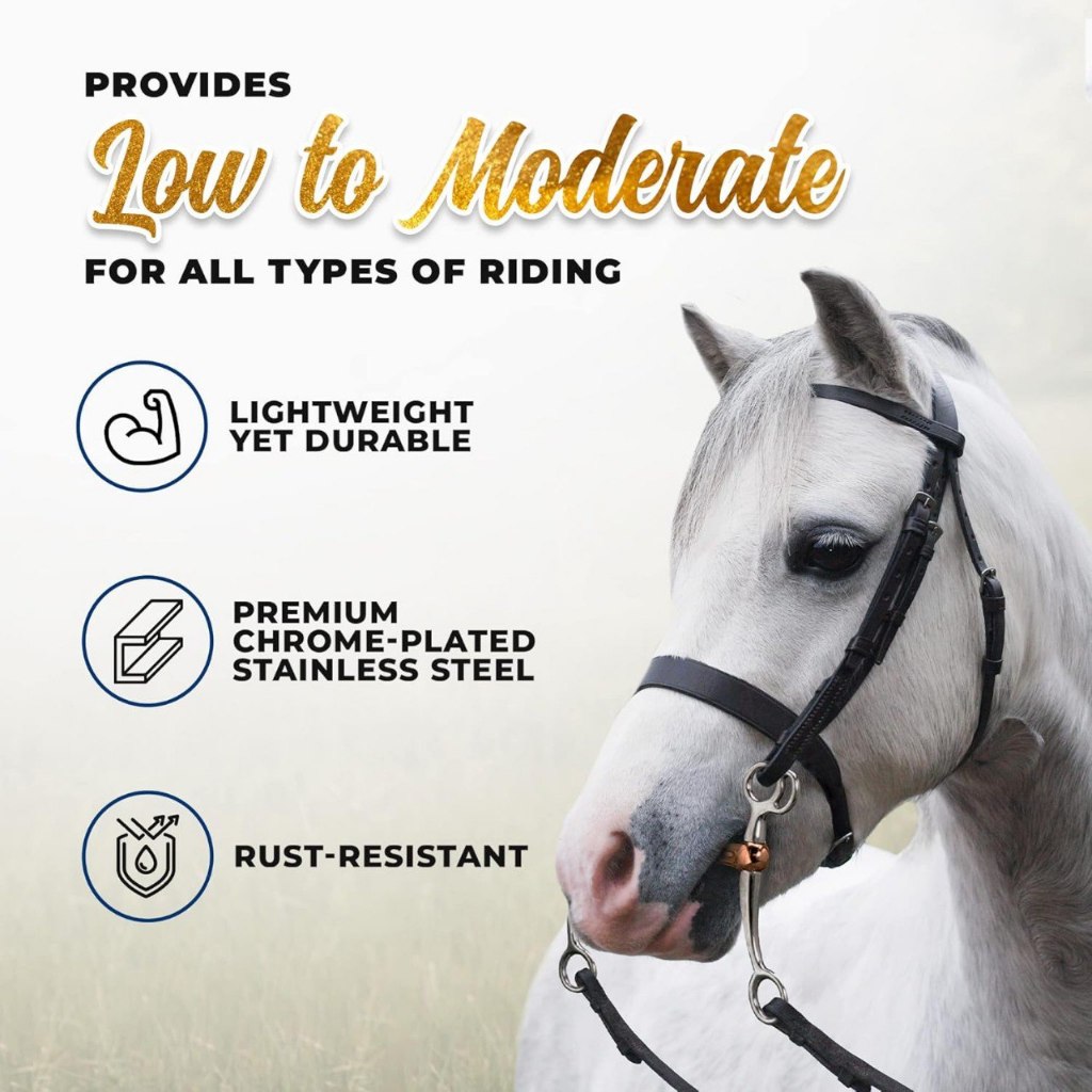 Jual Snaffle Tom Thumb Bit Kuda Horse Equestrian BT1101U Besi Metal ...