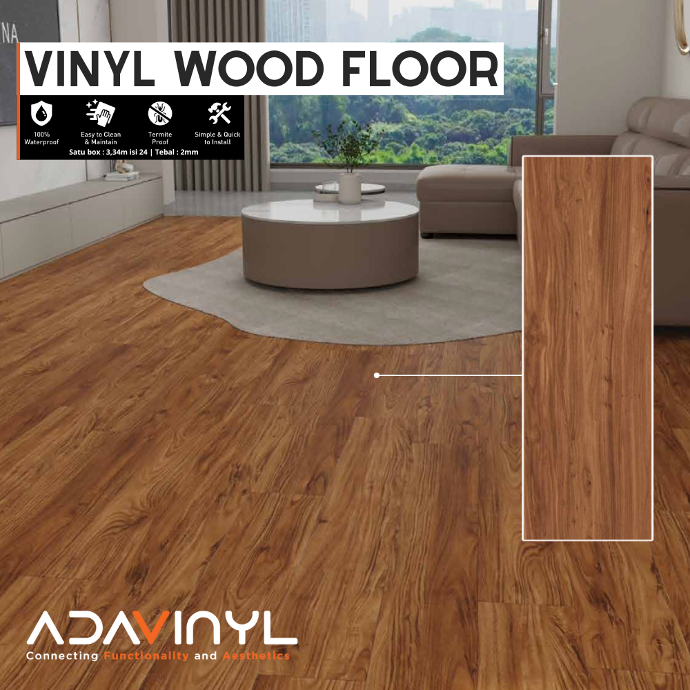 Jual Lantai Vinyl ADAVINYL | SPC | Lantai Motif kayu | Lantai Parket ...