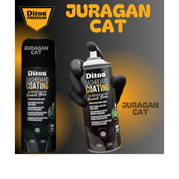 Jual Cat Semprot Pylox Diton Premium Dashboard Coating 9800 Black 400cc ...