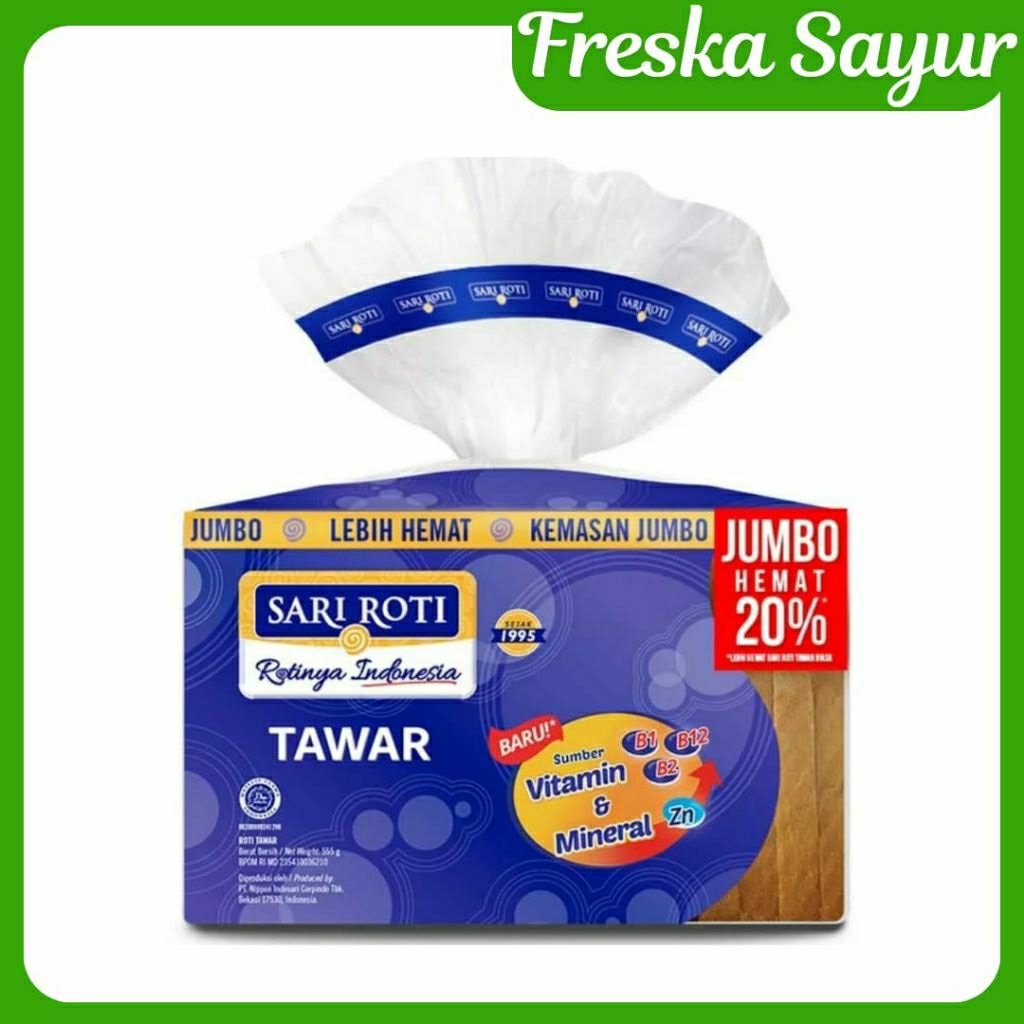 Jual Sari Roti Tawar Kemasan Jumbo 1 Pack | Shopee Indonesia