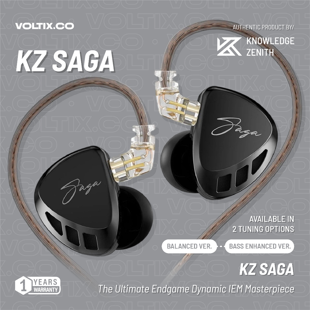 Jual Knowledge Zenith KZ SAGA The Ultimate Endgame Dynamic IEM ...