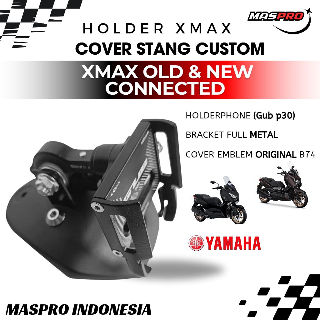Jual Cover stang xmax Holder hp xmax di stang | Shopee Indonesia