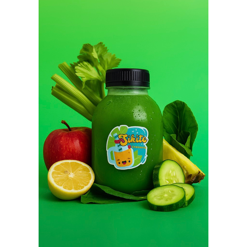 Jual Green Glow Cold Pressed Juice Jus Sehat Hijau Green Juice Detox ...