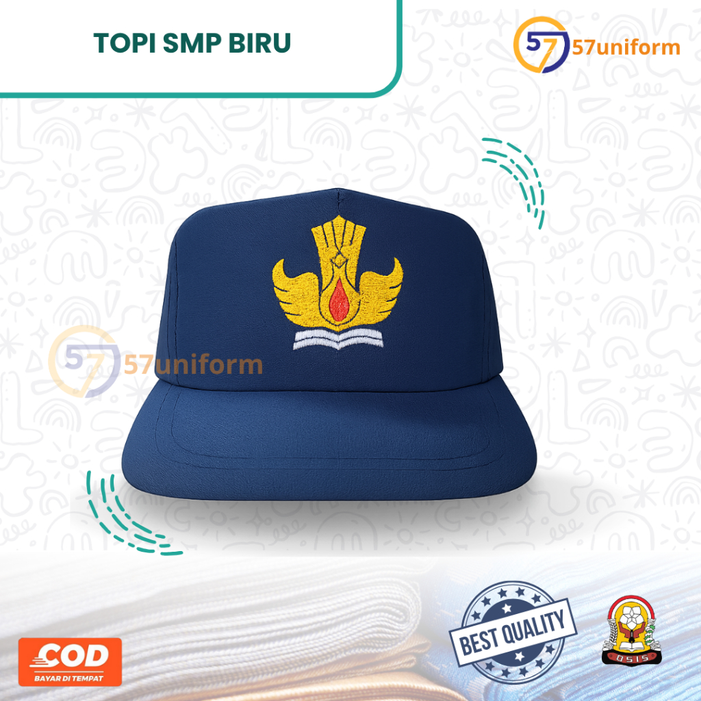 Jual 57 TOPI SMP I TOPI SEKOLAH SMP I TOPI SEKOLAH PREMIUM | Shopee ...