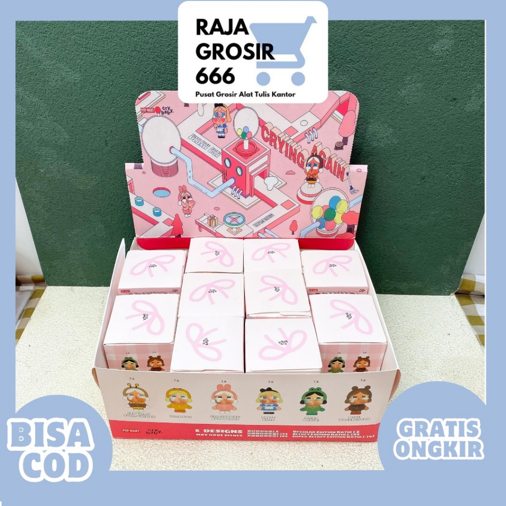 Jual MISTERY BOX FIGURAN CRY BABY POWER PUFF GIRLS BLINDBOX MN-1973 ...