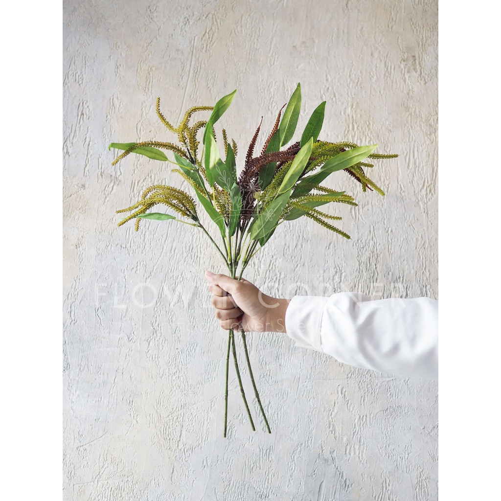 Jual Bunga Artificial Amaranthus Mini Spray (B25040) | Shopee Indonesia