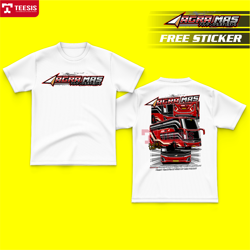 Jual Kaos Baju Bus Bis Mania ANAK Laki laki Agra Mas Jetbus 5 SDD Adiputro | Shopee Indonesia
