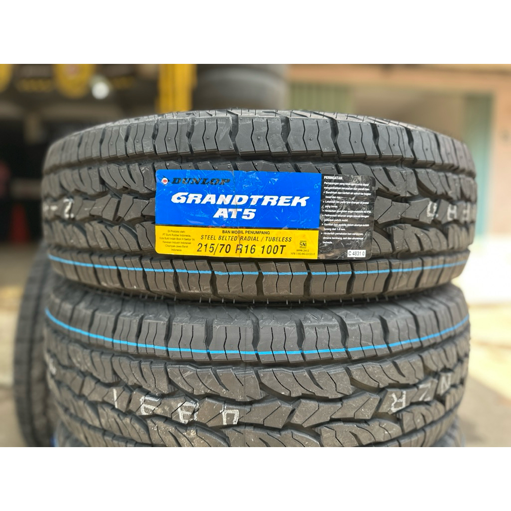Jual Ban Dunlop Grandtrek AT5 215/70/R16 | Shopee Indonesia