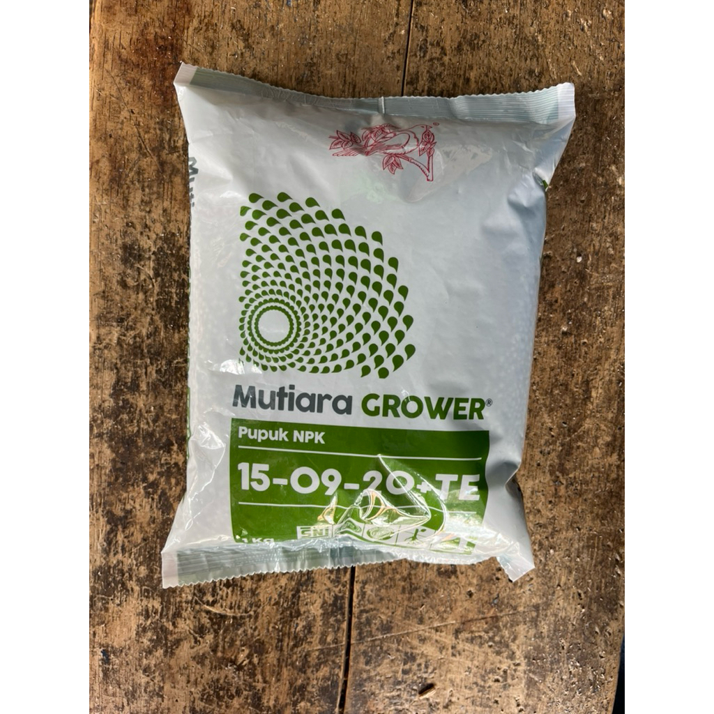 Jual Pupuk NPK GROWER 15-09-20+TE Mutiara Meroke Kemasan Original Pabrik 1 Kg | Shopee Indonesia