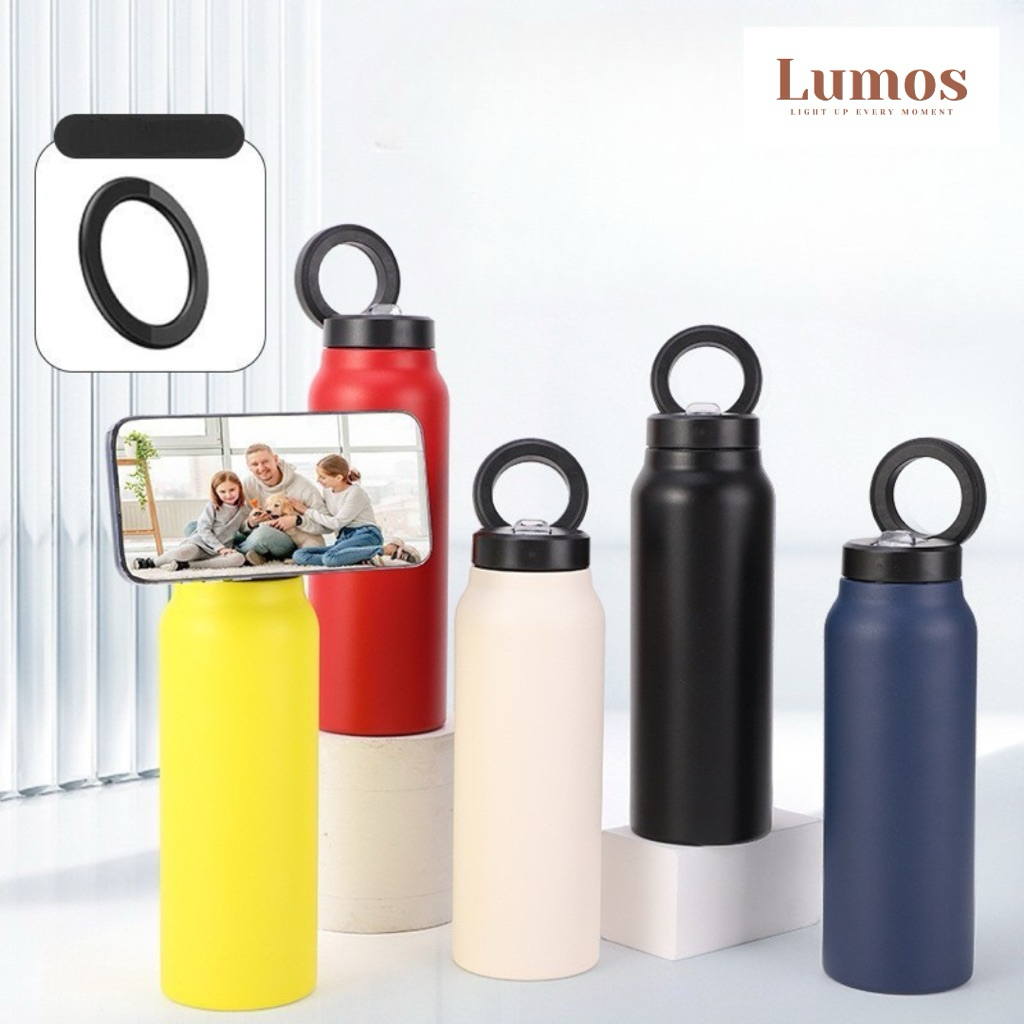Jual Tumbler Holder Magnet Penyangga Hp Stainless Steel Botol Minum ...
