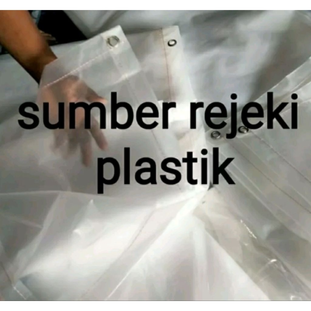 Jual Terpal Plastik Bening Transparan Ukuran 1.5x15 | Shopee Indonesia