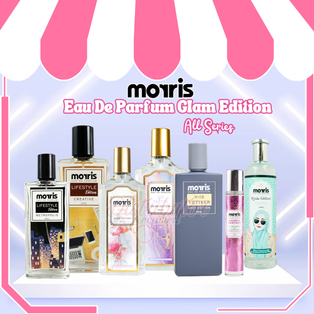 Jual Morris Eau de Parfum Glam Edition All Series | Edp Araffa | Edp ...