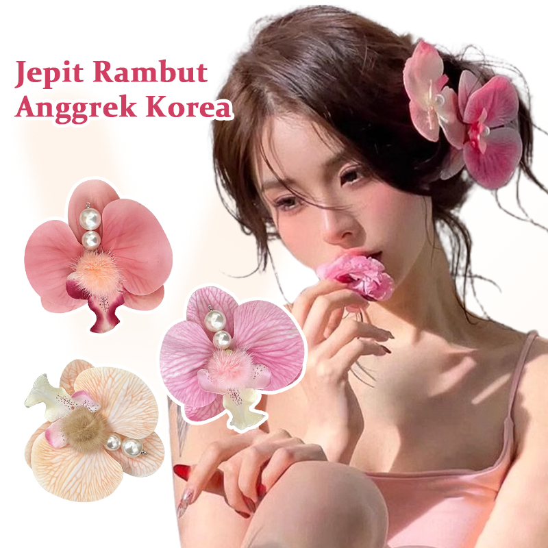 Jual COD Jepit Rambut Bunga Kupu-Kupu Anak Perempuan / Aksesoris Rambut Halus Gaya Korea ...
