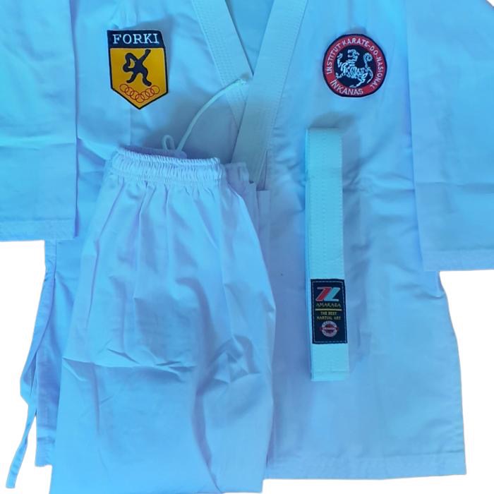 Jual Baju Karate INKANAS GAP untuk anak seragam beladiri karate Baju ...