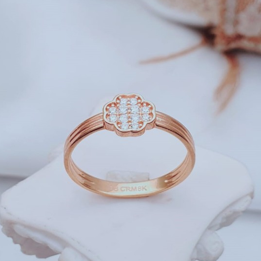 Jual cincin diamond model bungaa diamond | Shopee Indonesia